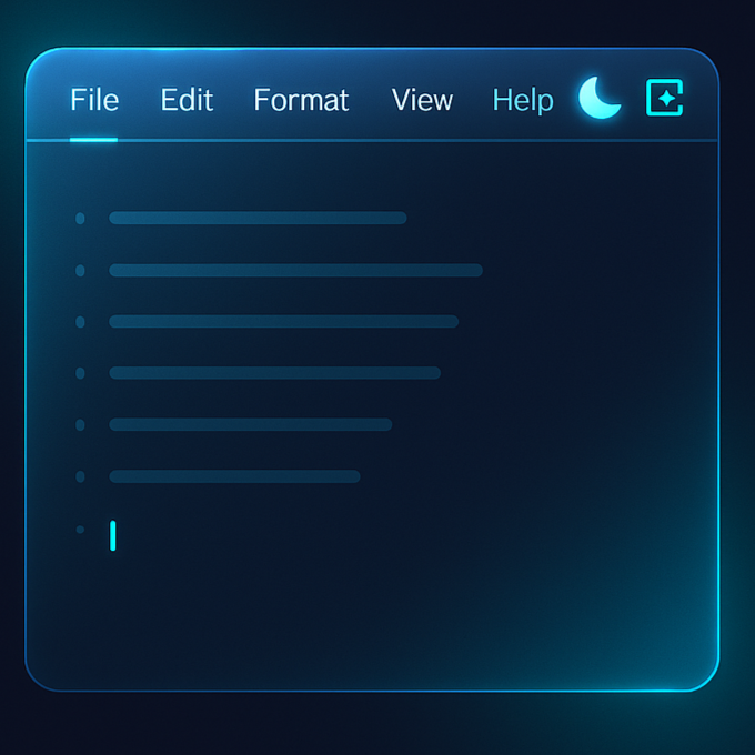Online Notepad Free – Fast, Private Notepad Editor | WebZee